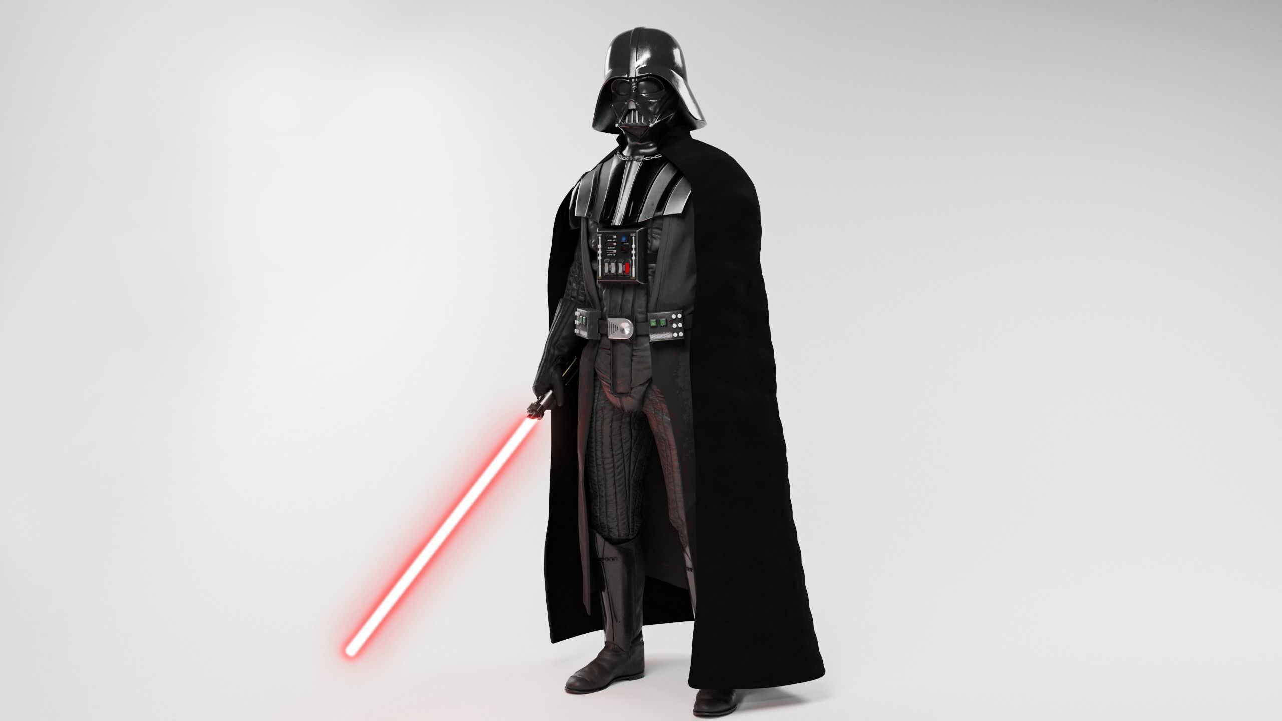 Darth Vader 3D model rigged | CGTrader