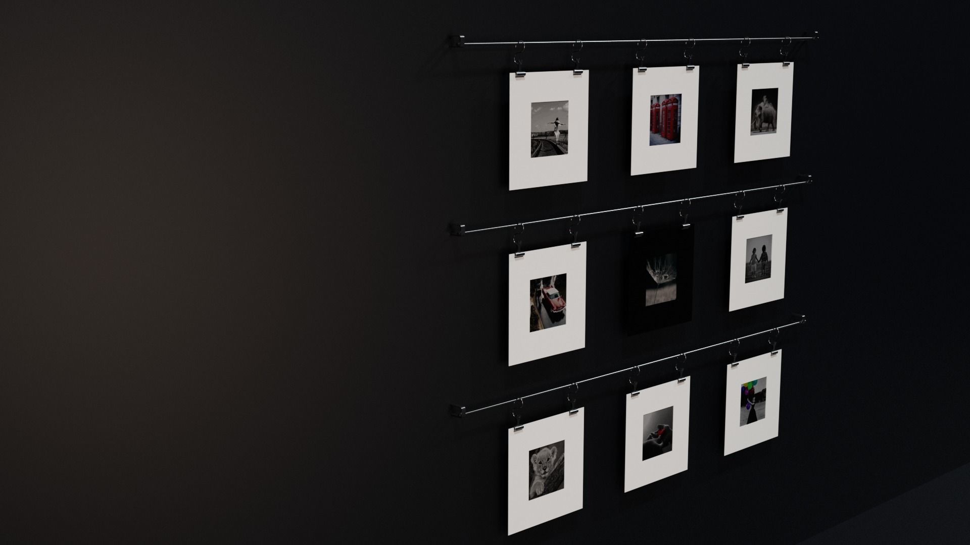 Photo Wall Deco free VR / AR / low-poly 3D model | CGTrader