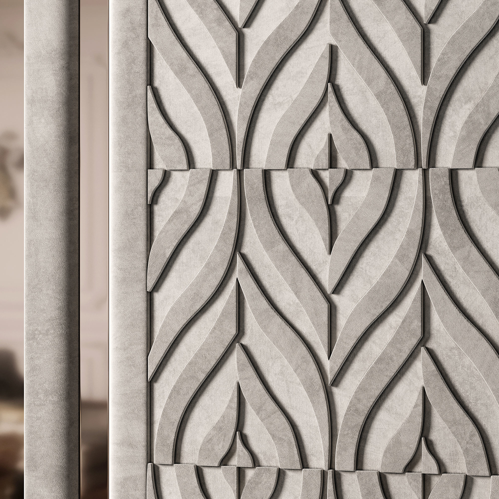 Name Panel 3D model | CGTrader