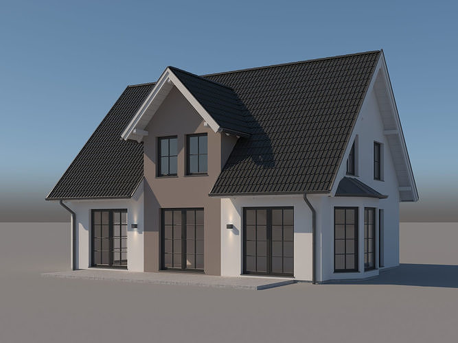 House 014 3D model | CGTrader