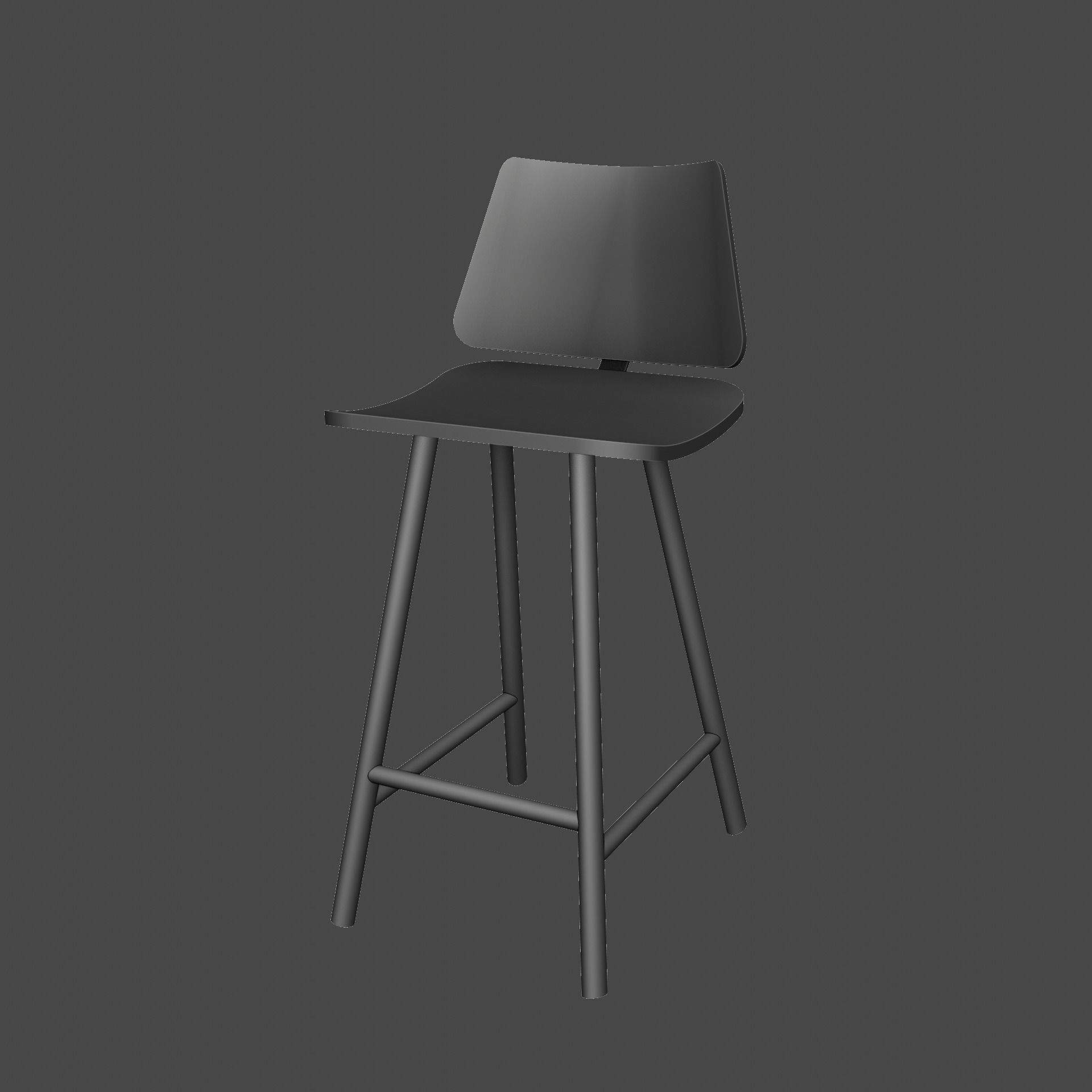 Simple Chair 3D model | CGTrader
