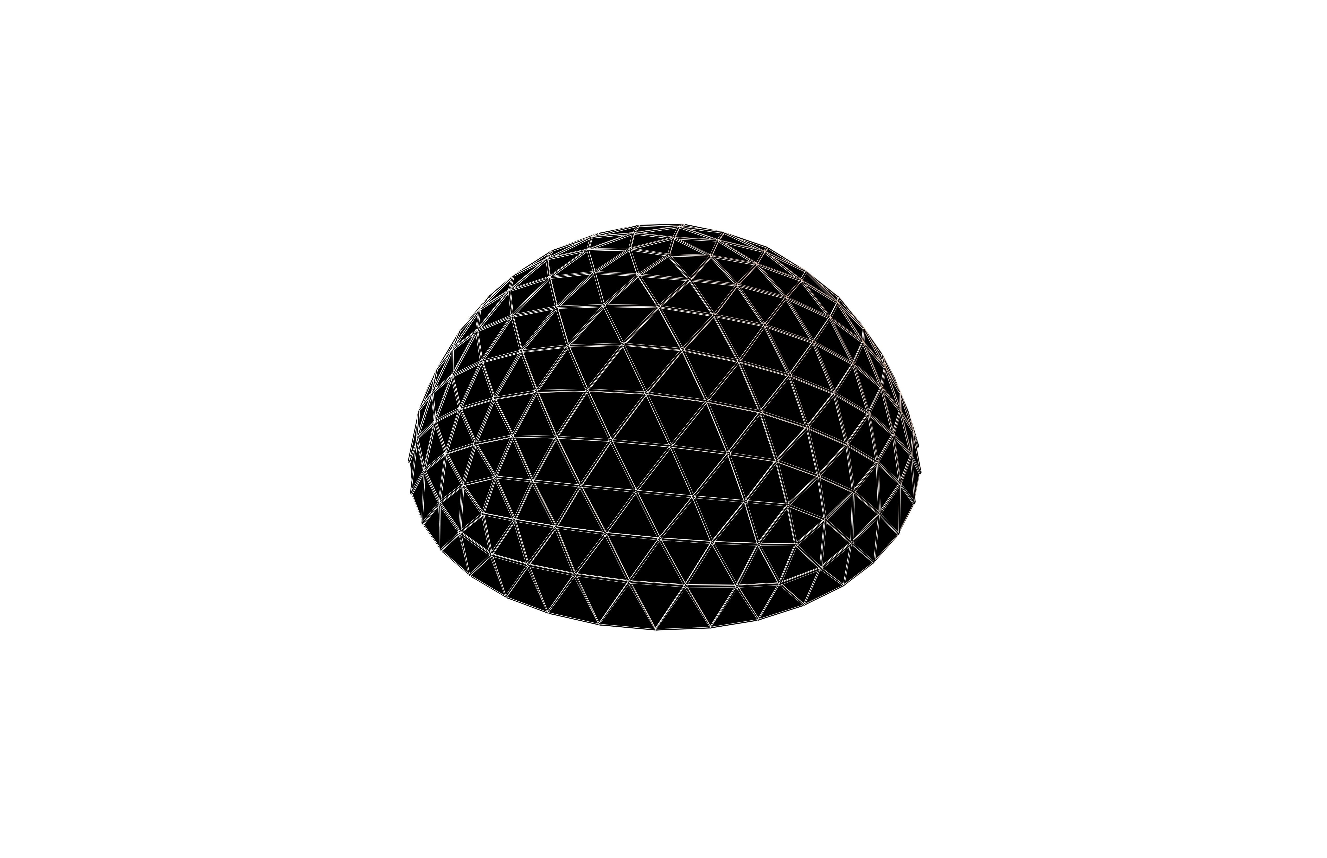 3D model Geodesic Dome v1 003 VR / AR / low-poly | CGTrader