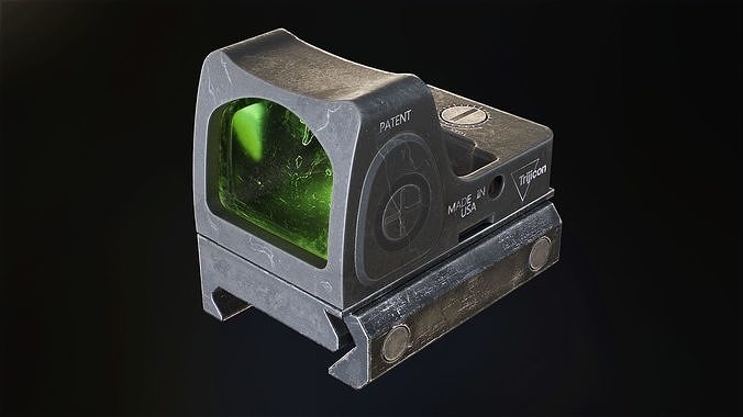 3D model Trijicon RMR Type 2 VR / AR / low-poly | CGTrader