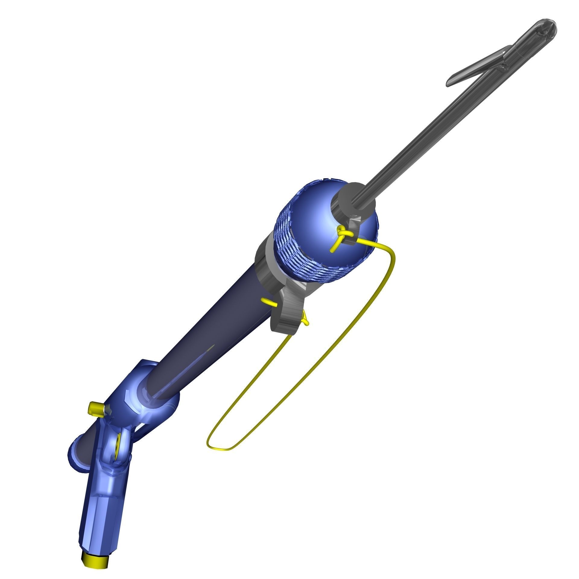 Fishing air gun 3D model | CGTrader