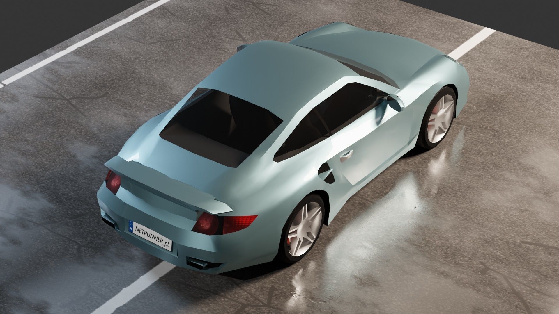 3D model Porsche 911 6th gen VR / AR / low-poly | CGTrader