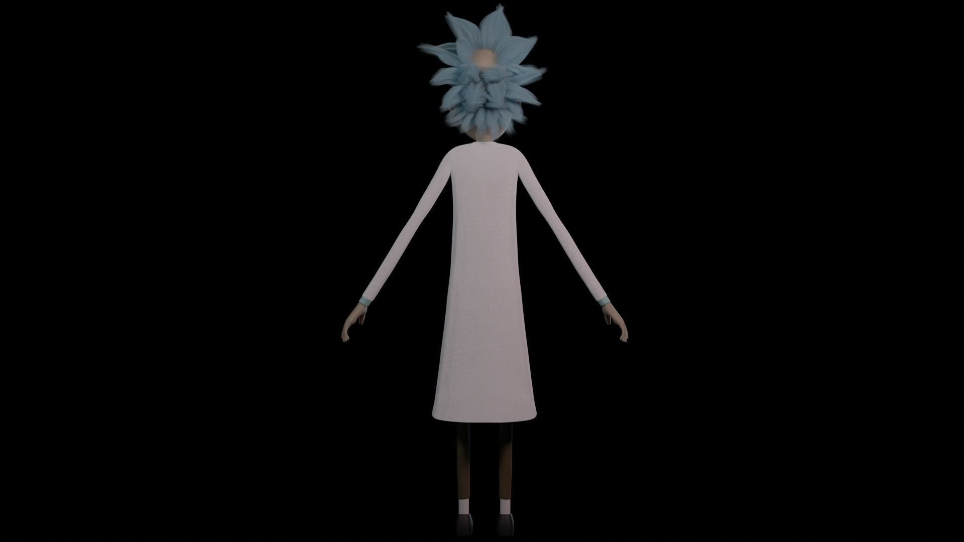 Rick Sanchez 3D model rigged | CGTrader