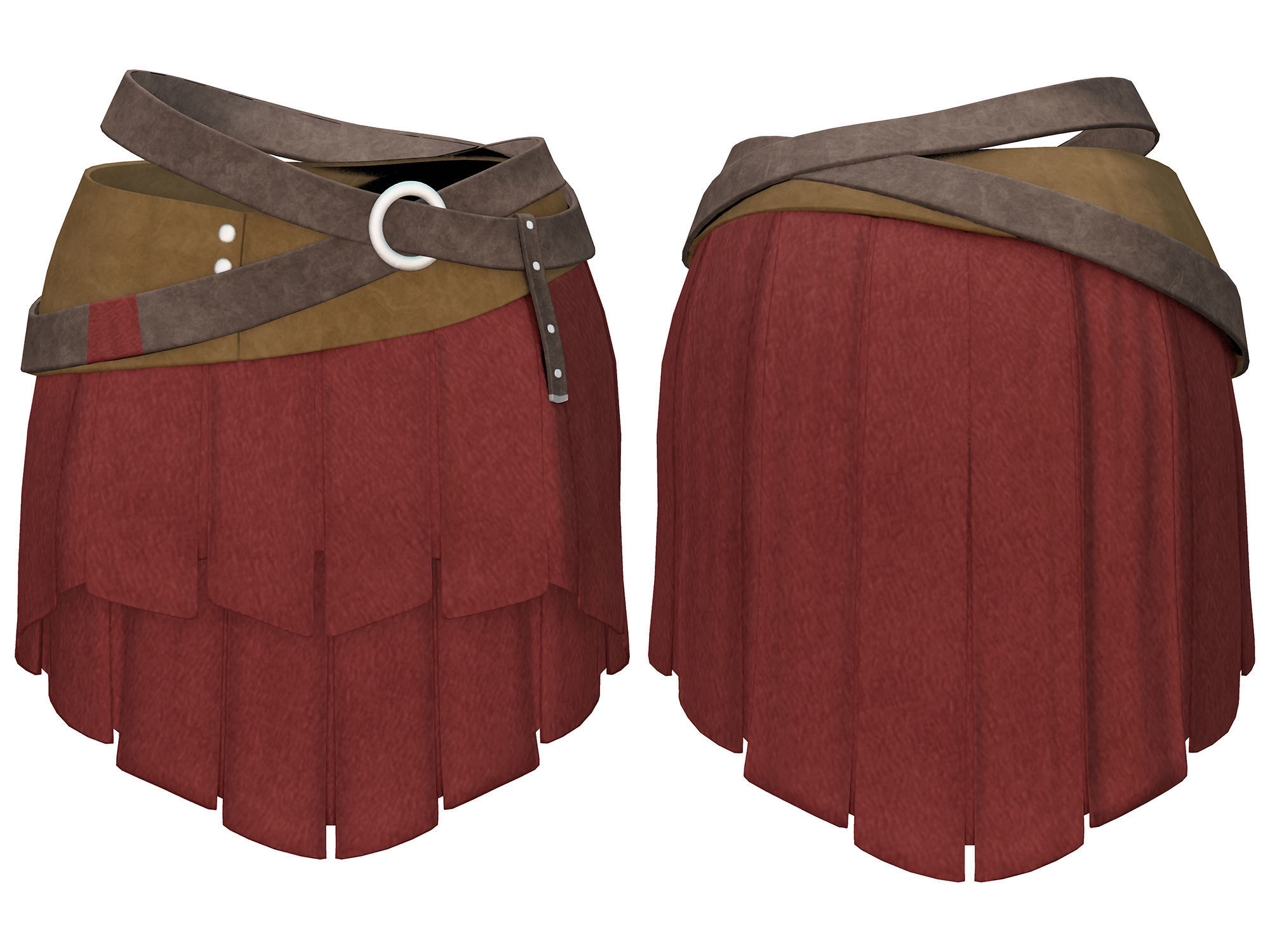 3D model Full Warrior Archer Outfit VR / AR / low-poly | CGTrader