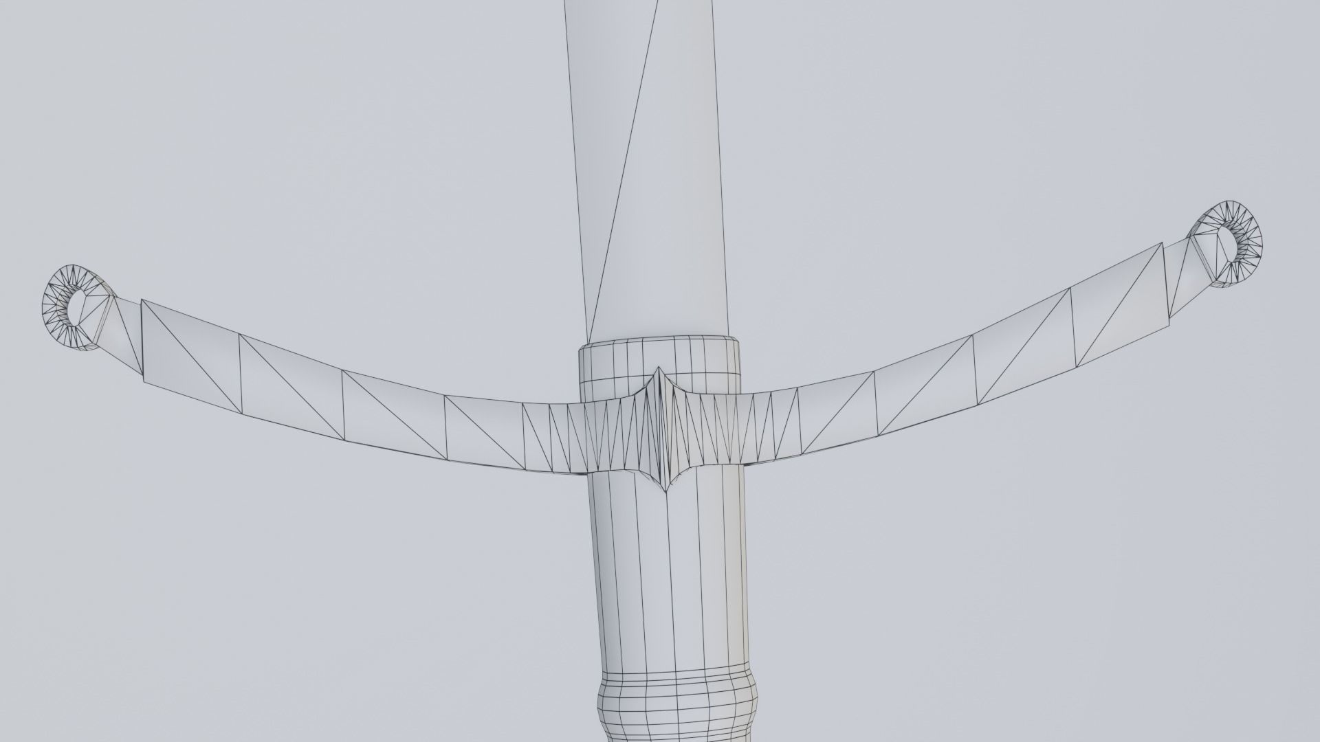 Two hands sword Zweihander free VR / AR / low-poly 3D model | CGTrader