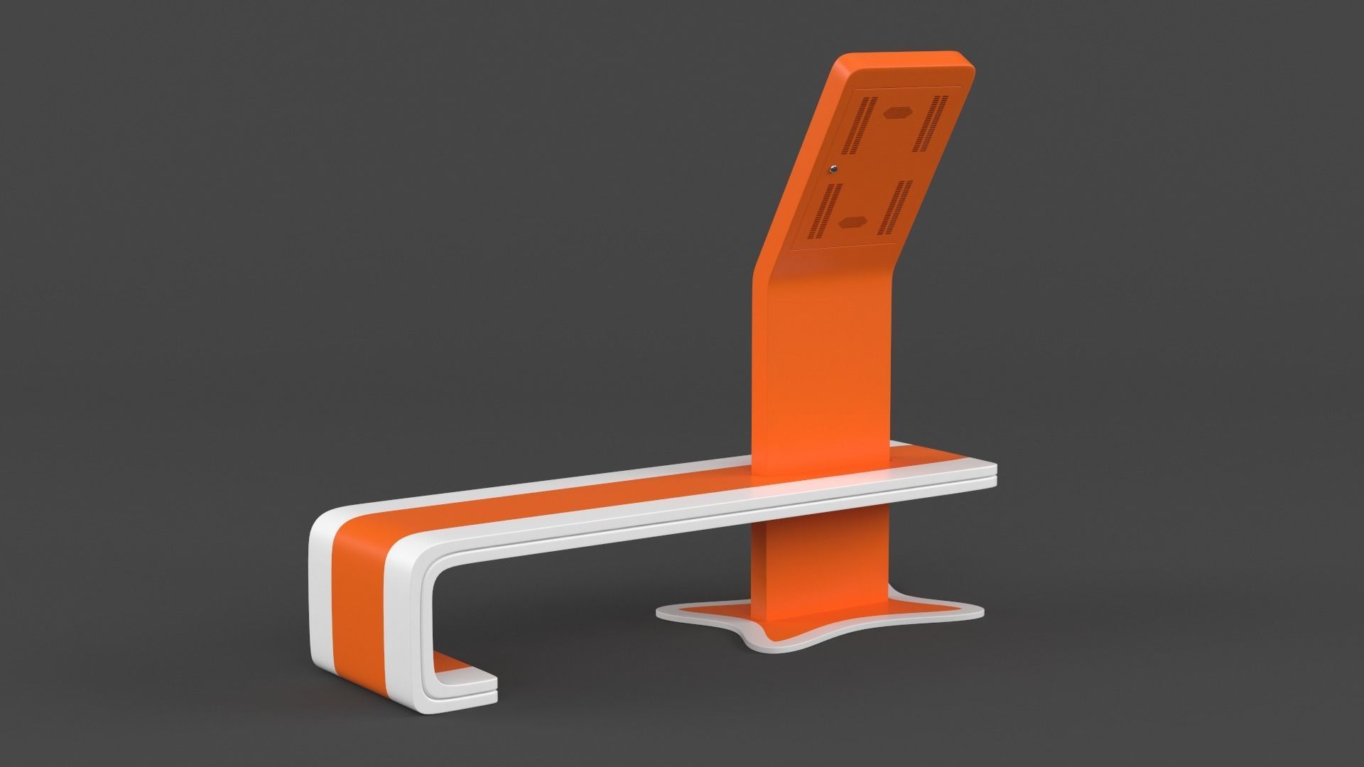 Electronic Kiosk 3D model | CGTrader