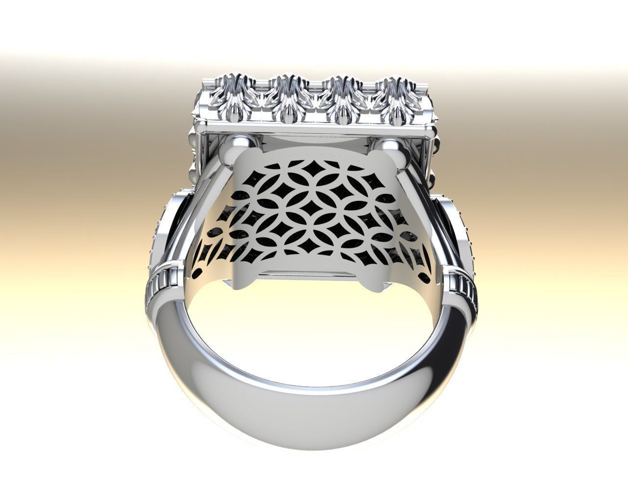 Mens ring STL 3D model 3D printable | CGTrader