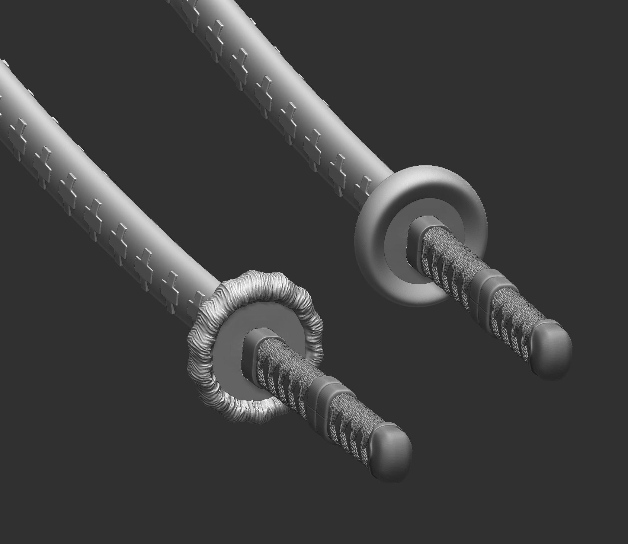 Kikoku Sword Trafalgar Law 3D model 3D printable | CGTrader