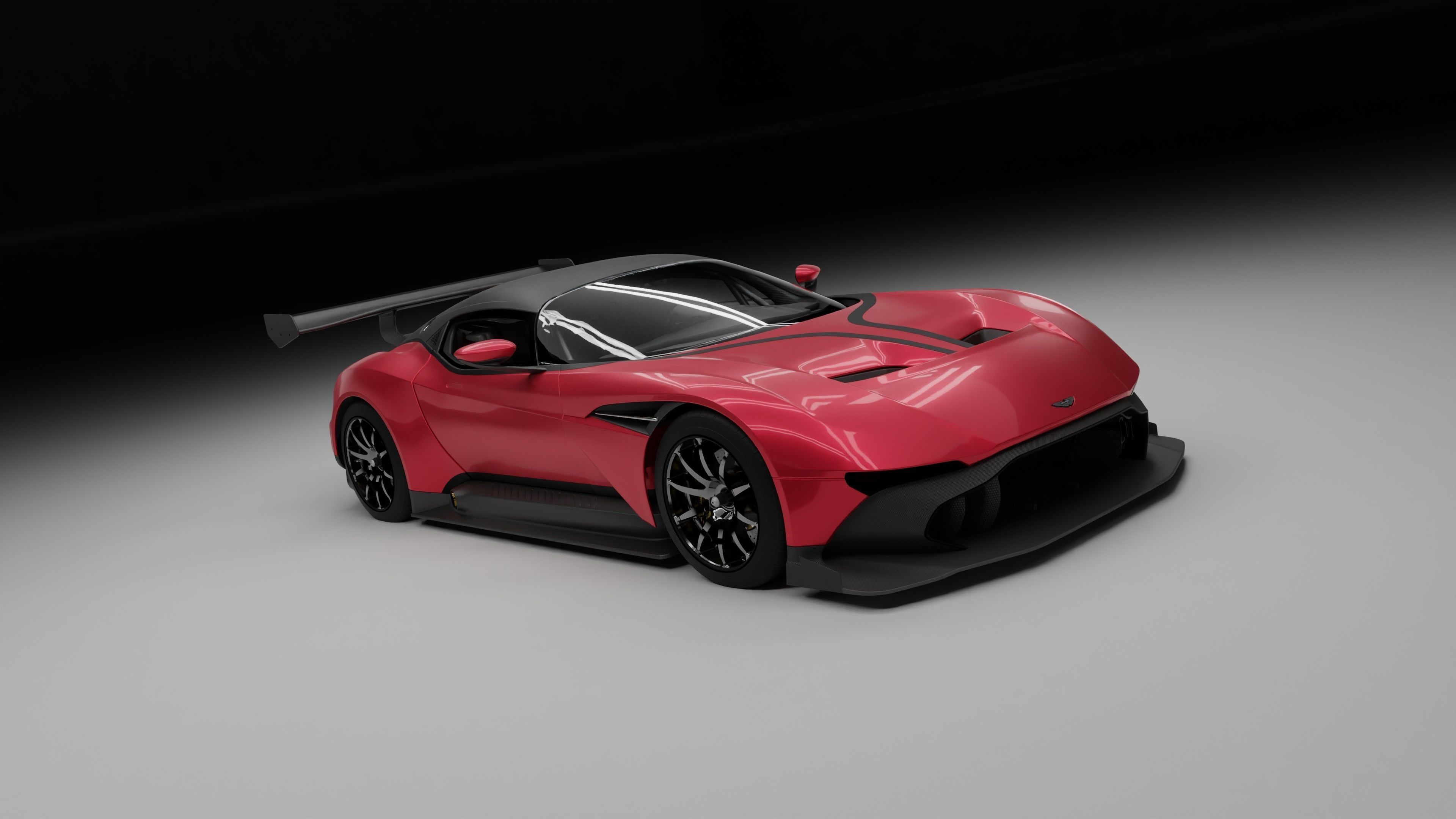 3D model aston martin vulcan car VR / AR / low-poly | CGTrader