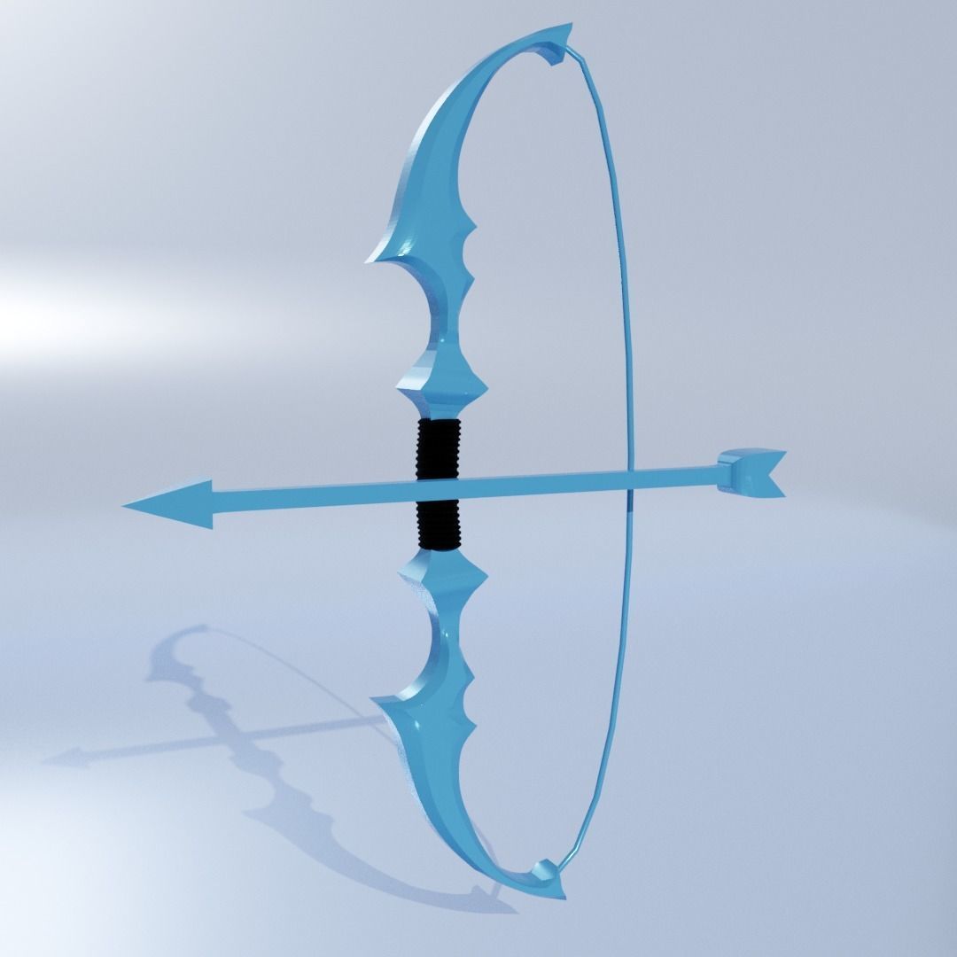 Ashe Bow League Of Legends free VR / AR / low-poly 3D model | CGTrader