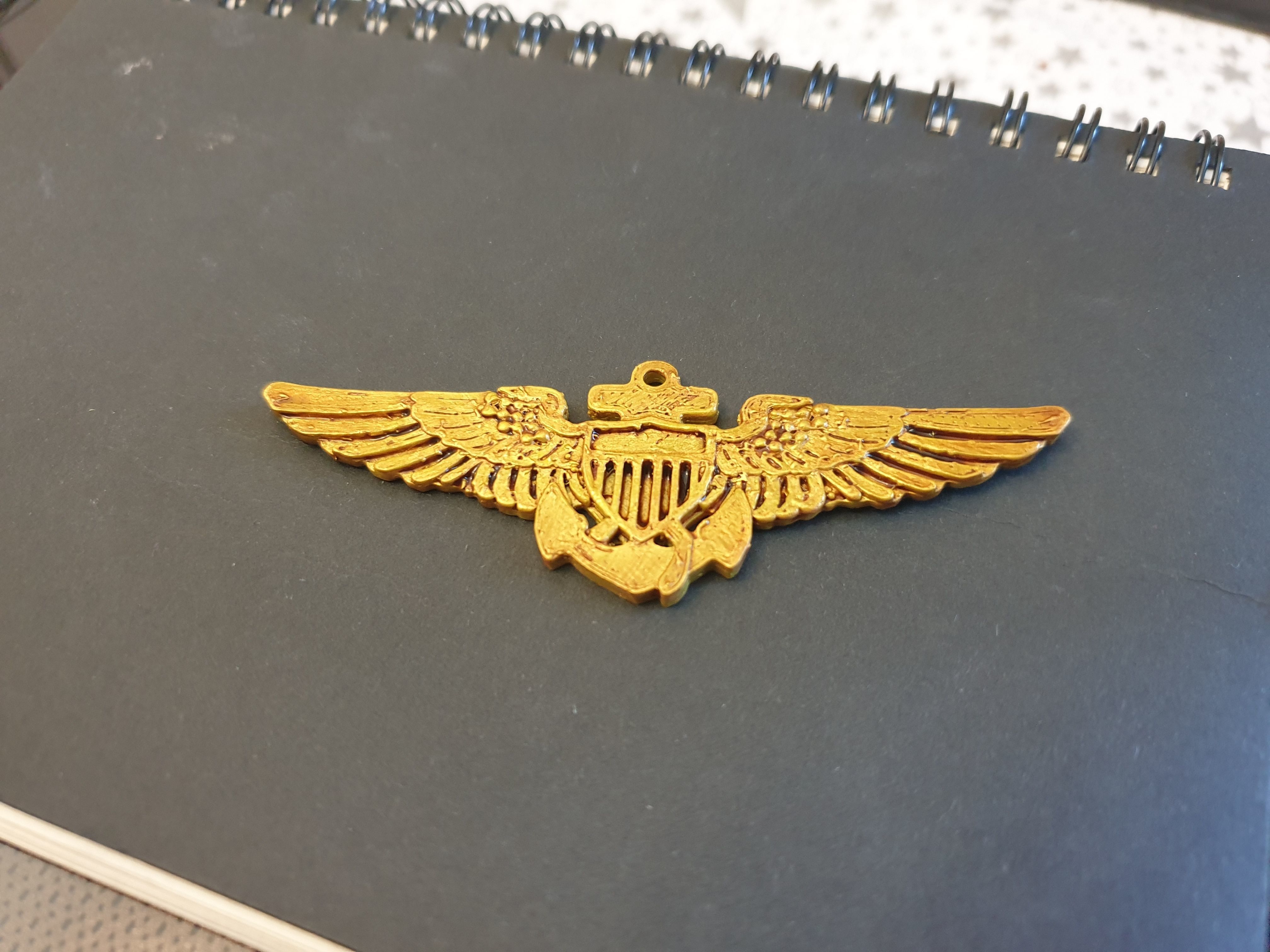 Pilot badge 3D model | CGTrader