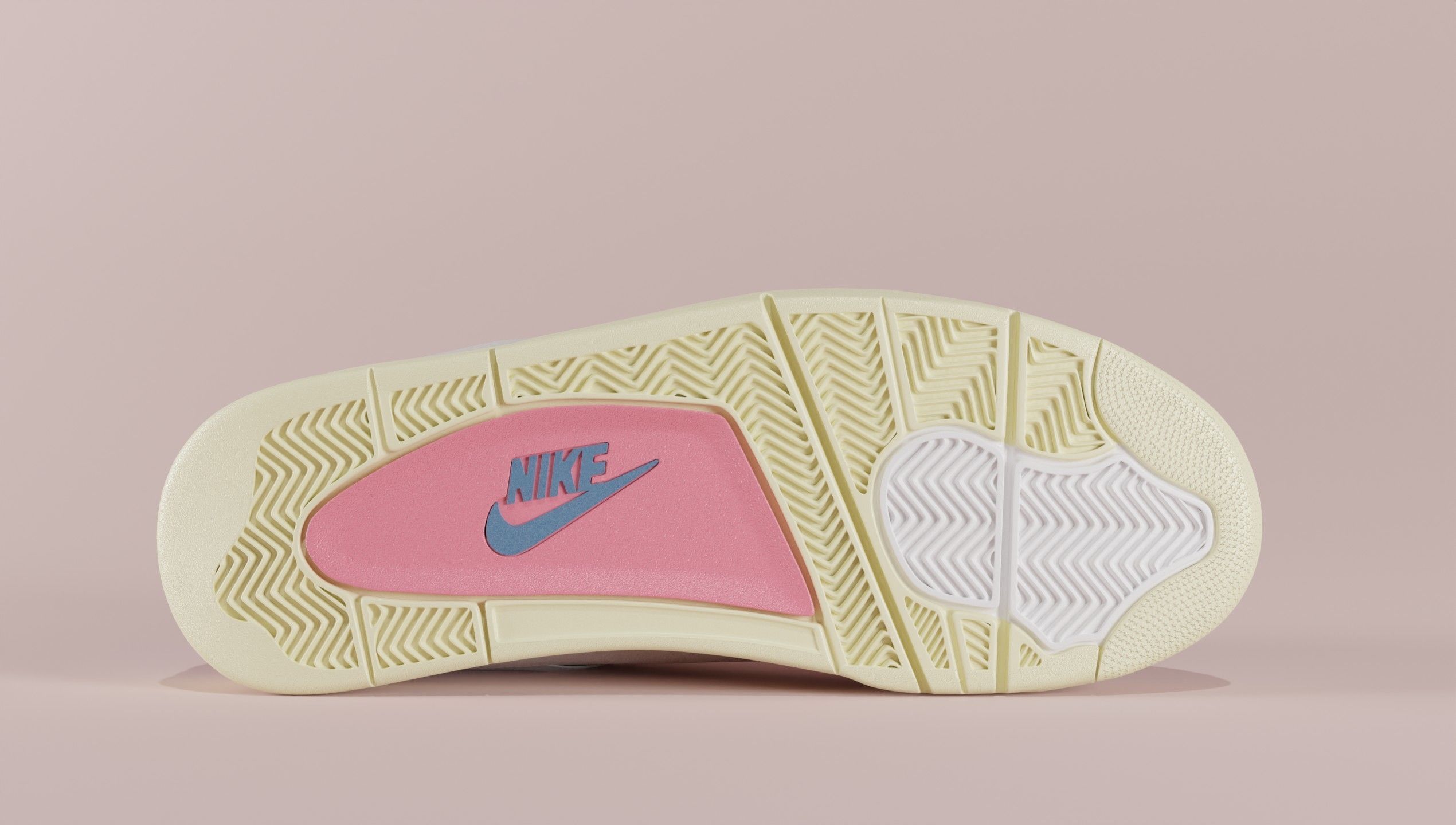 Jordan 4 Union LA Guava Ice 3D model | CGTrader