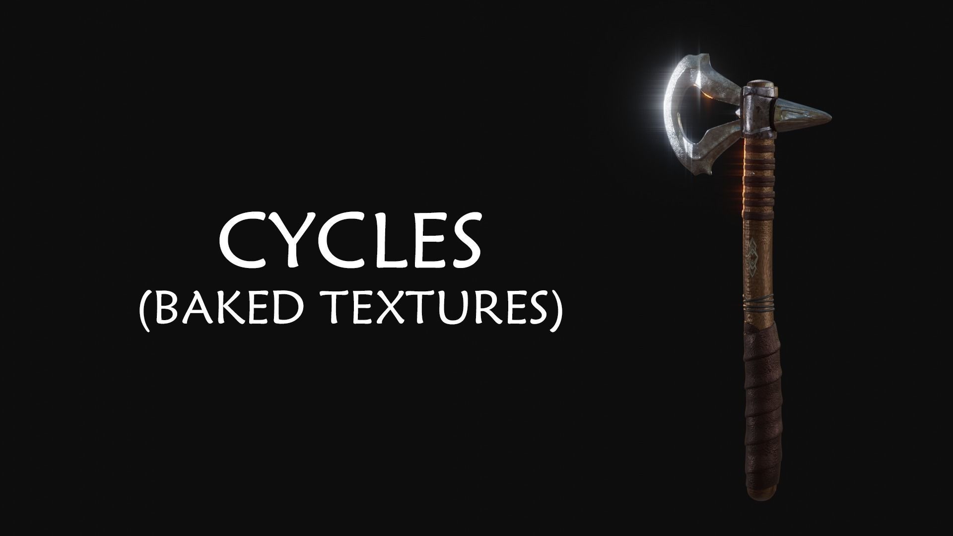 3D model Connor Tomahawk - Assassins Creed III VR / AR / low-poly ...