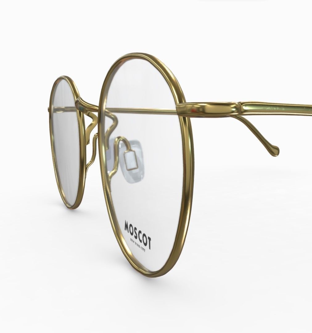GLASSES - MOSCOT ZEV TT SE free 3D model | CGTrader