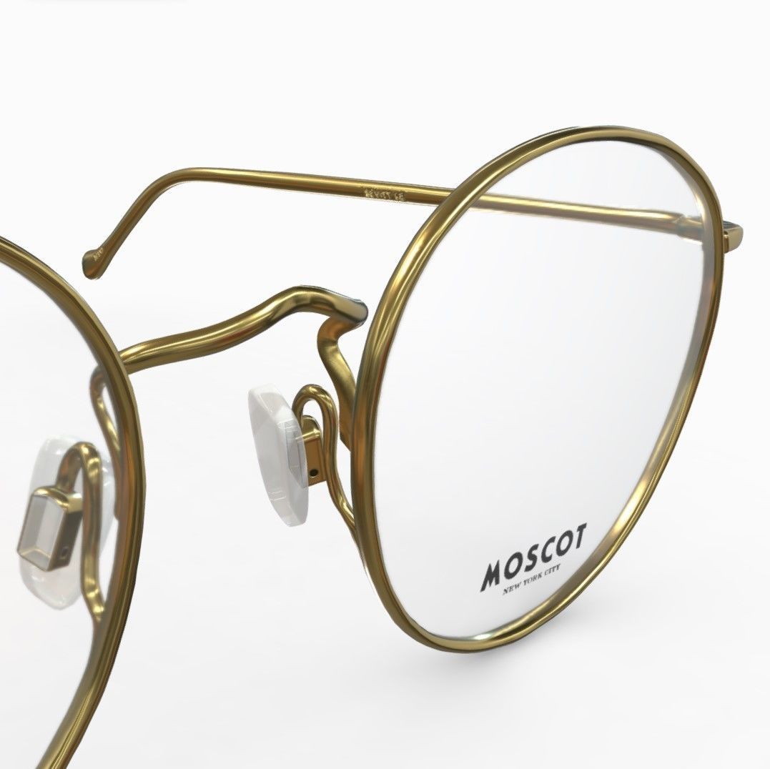 GLASSES - MOSCOT ZEV TT SE free 3D model | CGTrader
