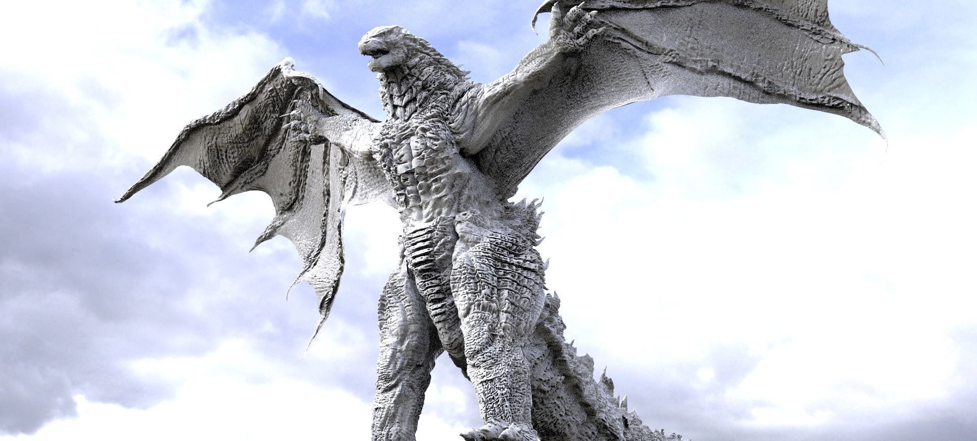 Drake God Lizard 2 3D model | CGTrader