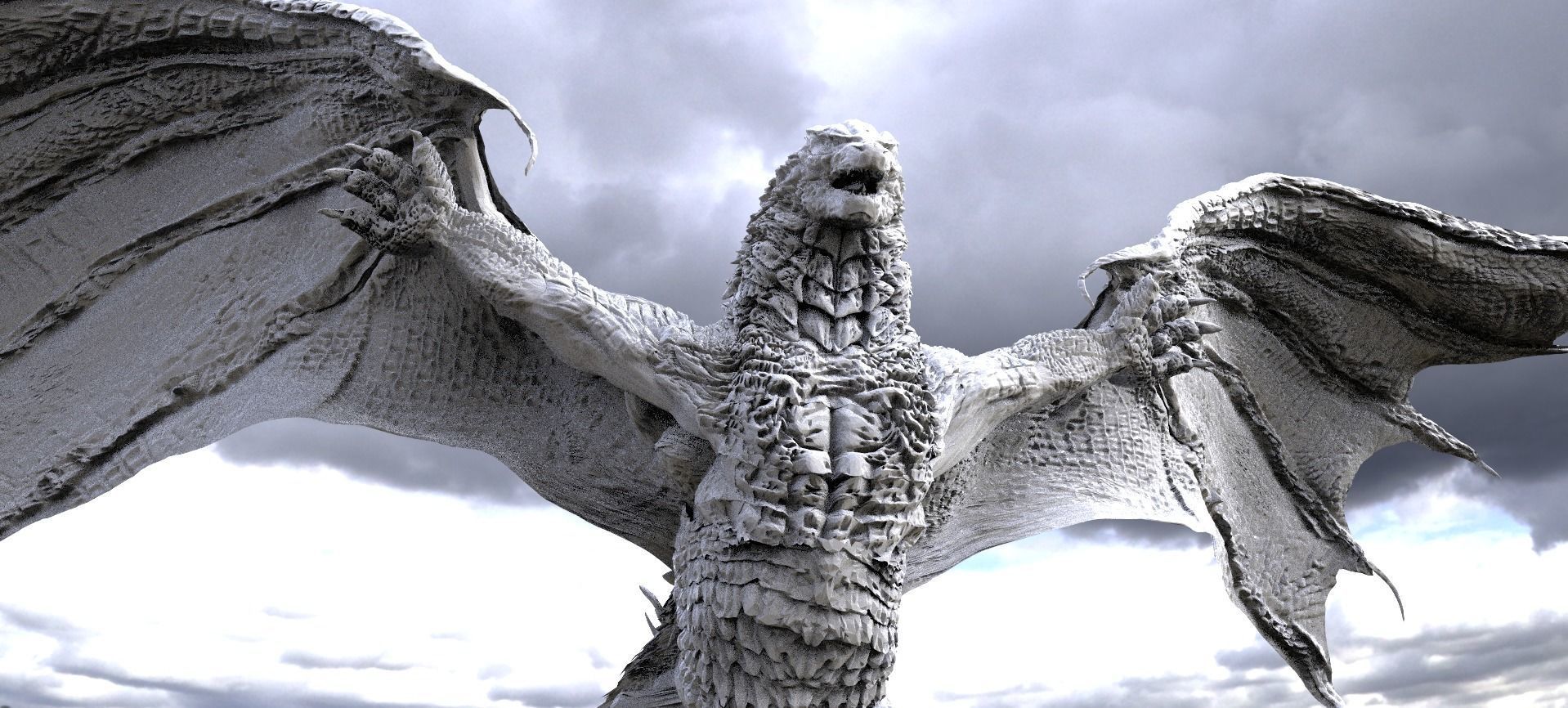 Drake God Lizard 2 3D model | CGTrader