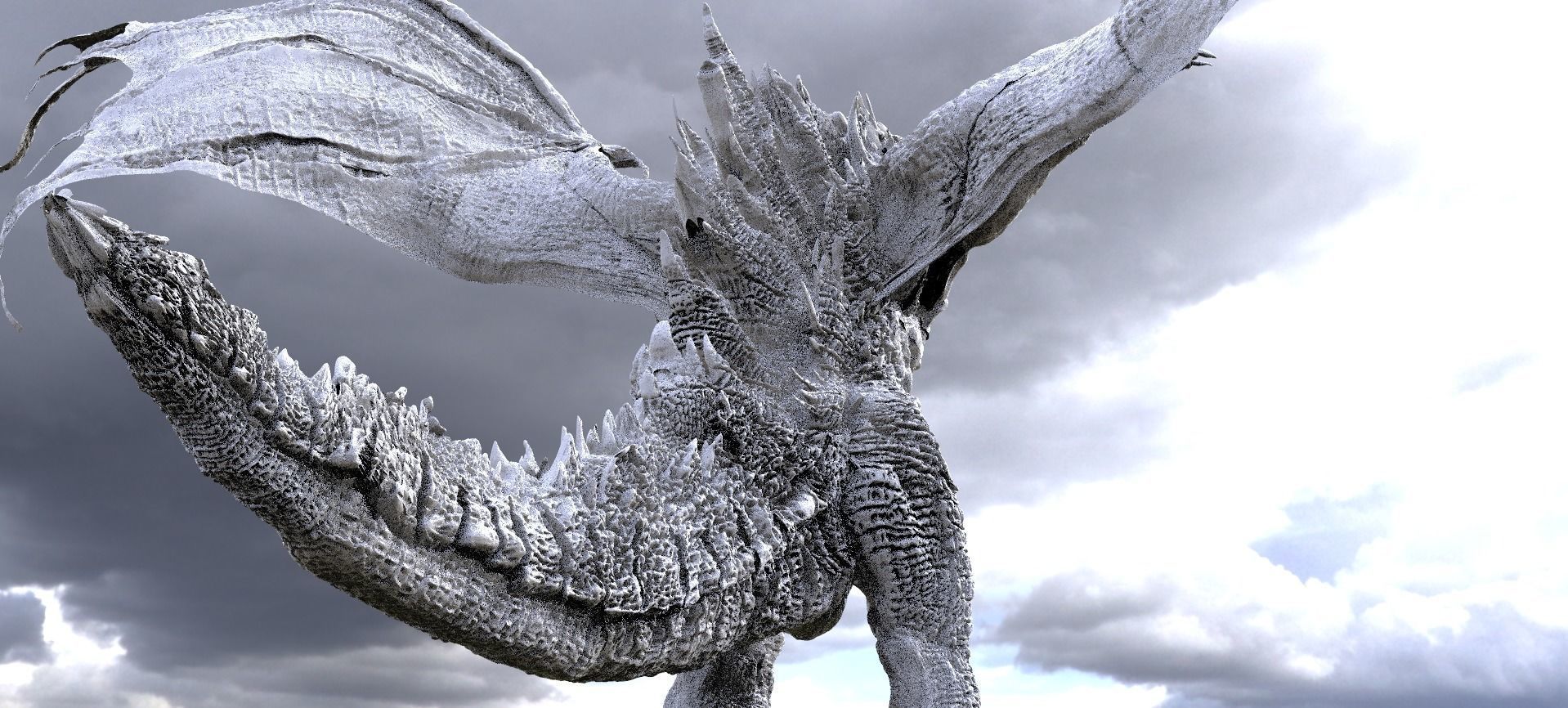 Drake God Lizard 2 3D model | CGTrader