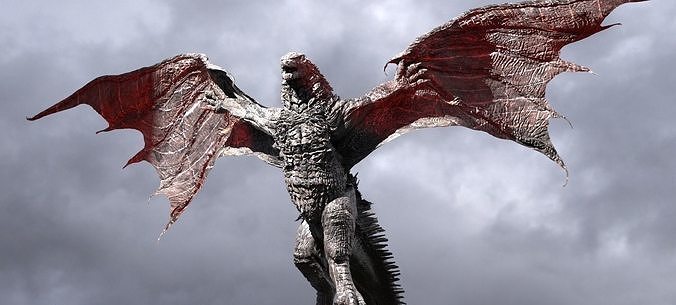 Drake God Lizard Dark Lord 3D model | CGTrader