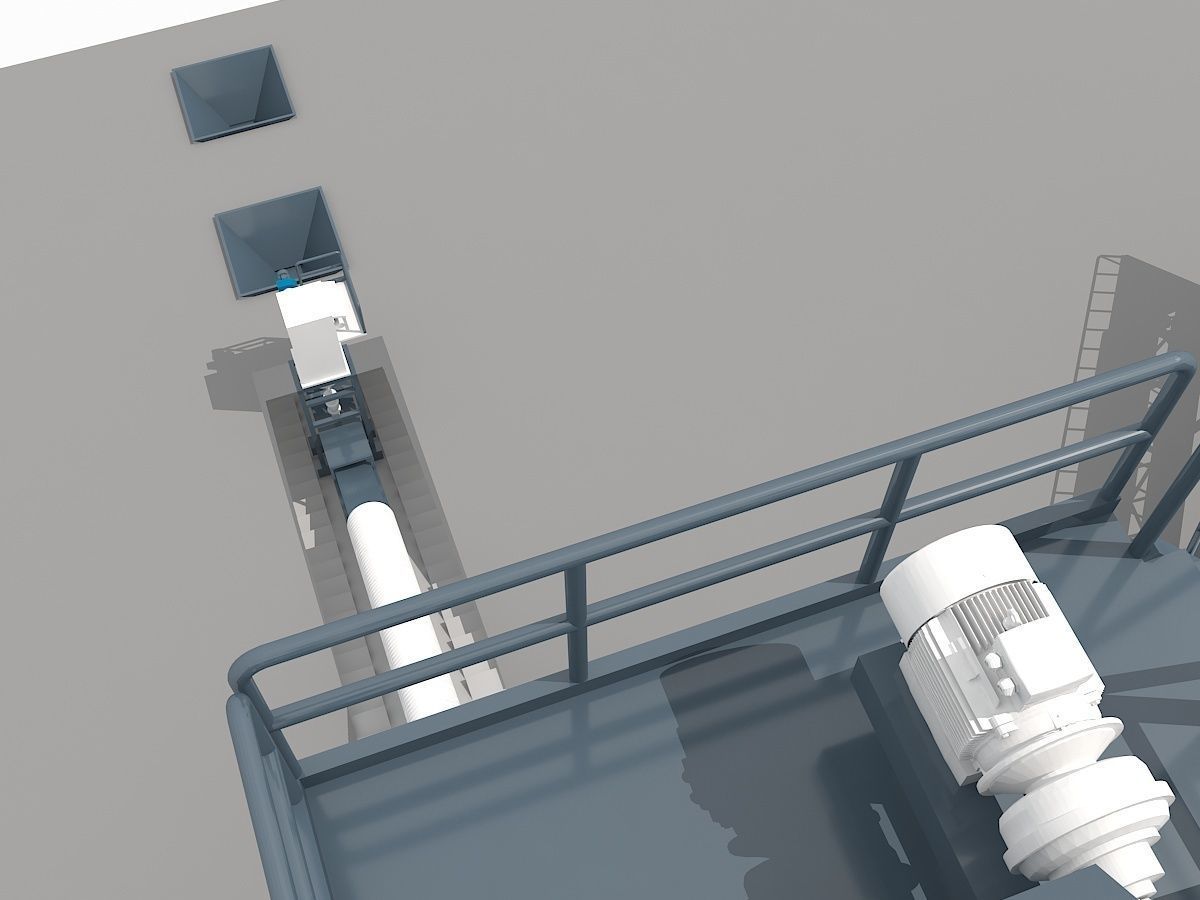 Asphalt Mixing Plant 3D model | CGTrader