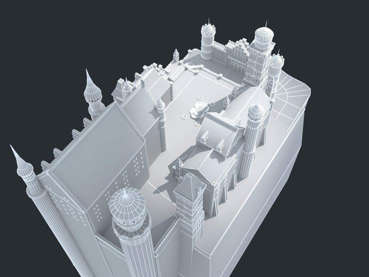 Neuschwanstein castle 3D model | CGTrader