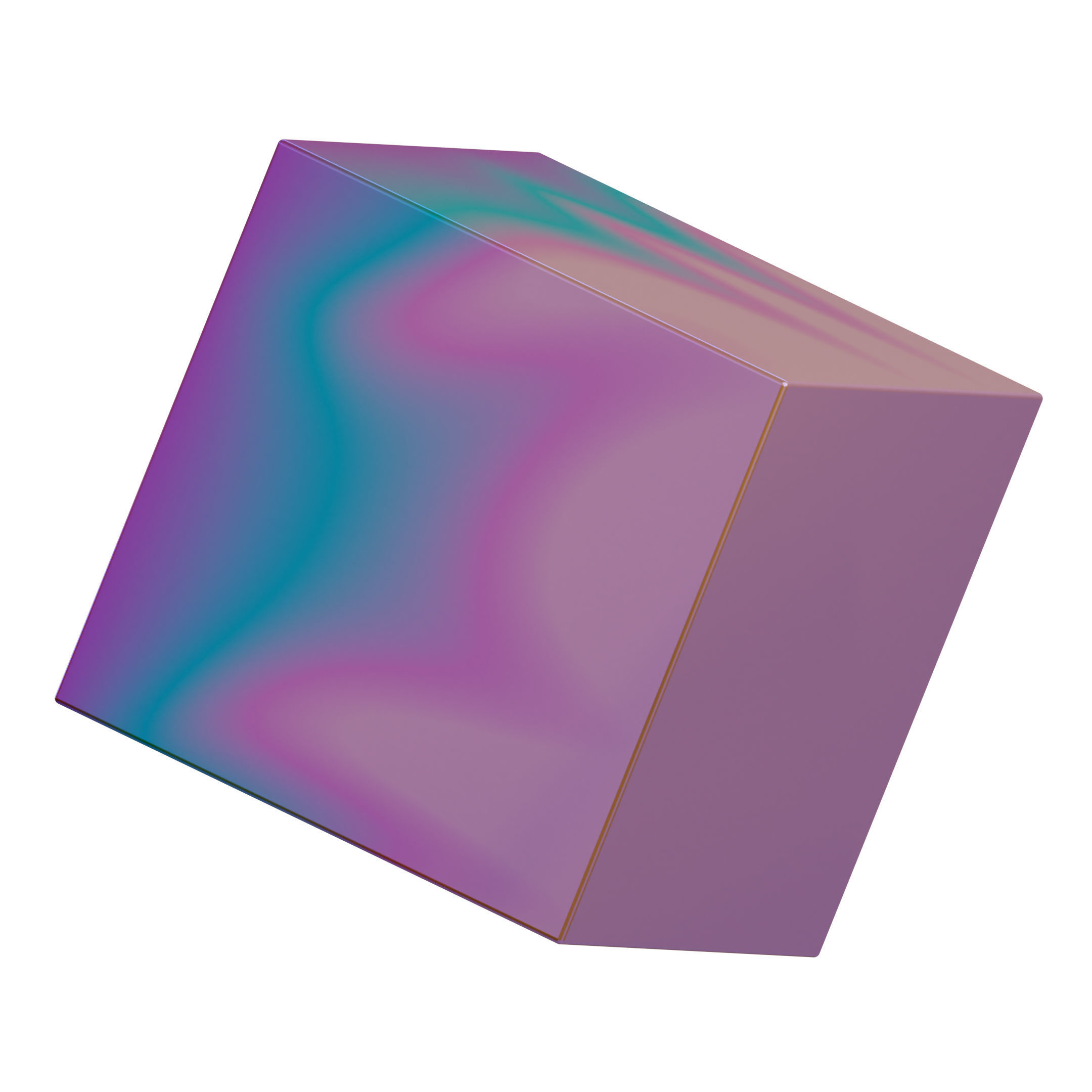 3D model Cube Geometric Shape VR / AR / low-poly | CGTrader