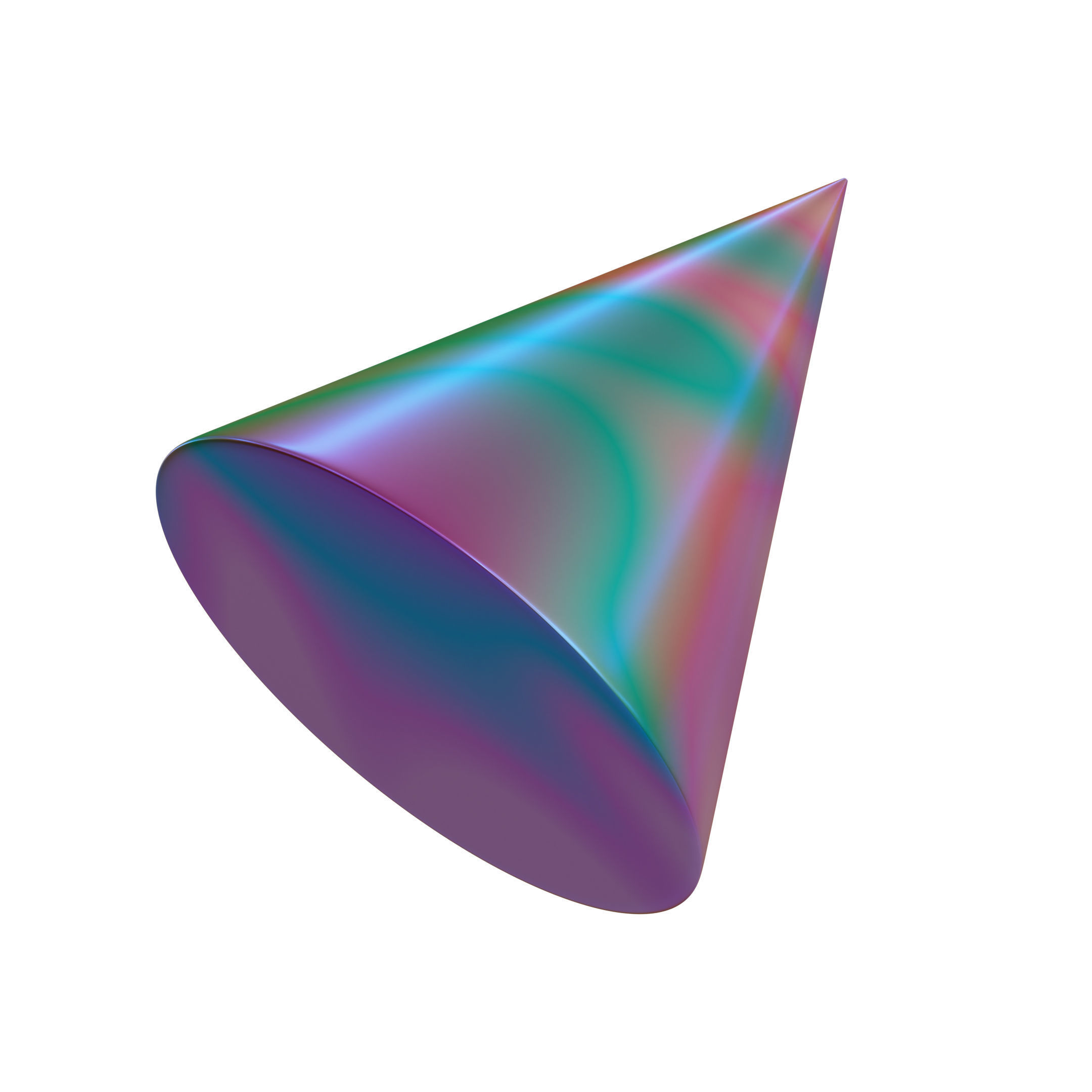 3D model Cone Geometric Shape VR / AR / low-poly | CGTrader