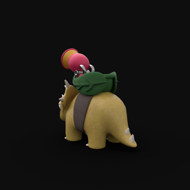 GunBound Trico 3D model | CGTrader