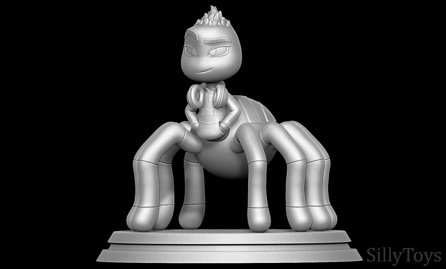 Ms Tarantula - The Bad Guys 3D model 3D printable | CGTrader