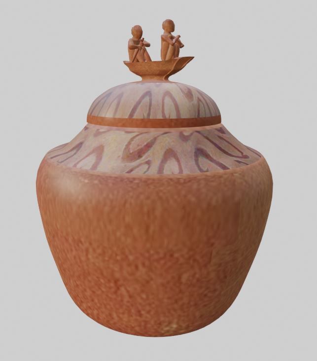 3d Model Manunggul Jar Filipino History Artifact Vr Ar Low Poly Cgtrader