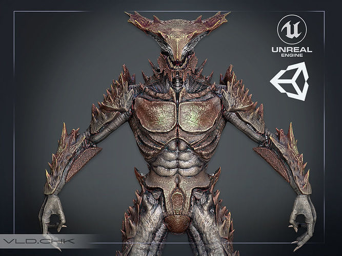 3D model Ocypus - Demon Beetle VR / AR / low-poly | CGTrader