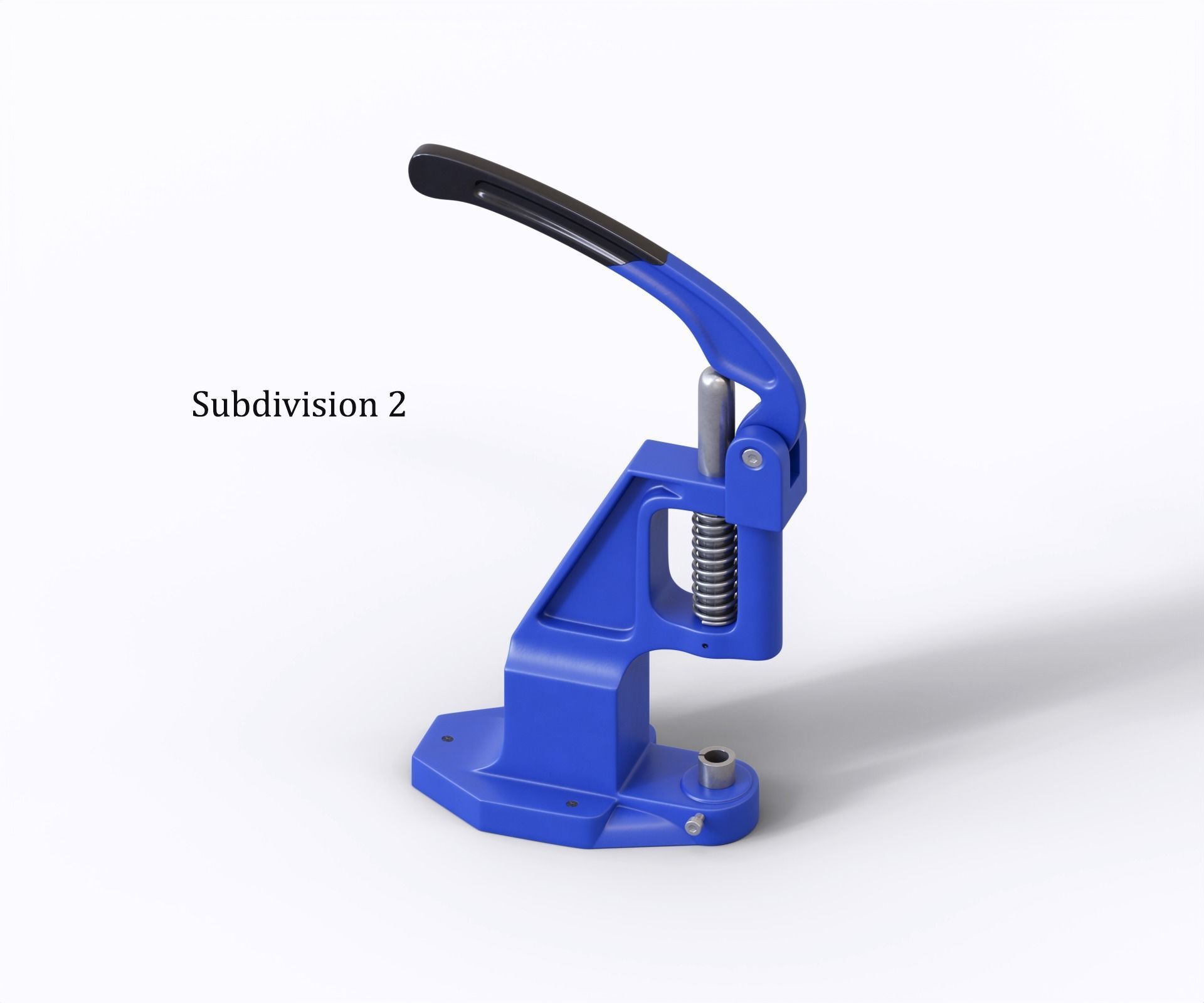 3D model Snap button machine VR / AR / low-poly | CGTrader