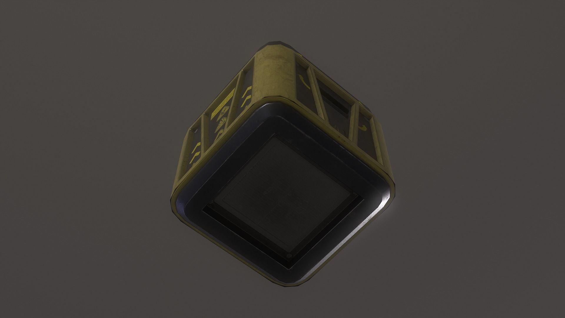 Sci-Fi crates free VR / AR / low-poly 3D model | CGTrader