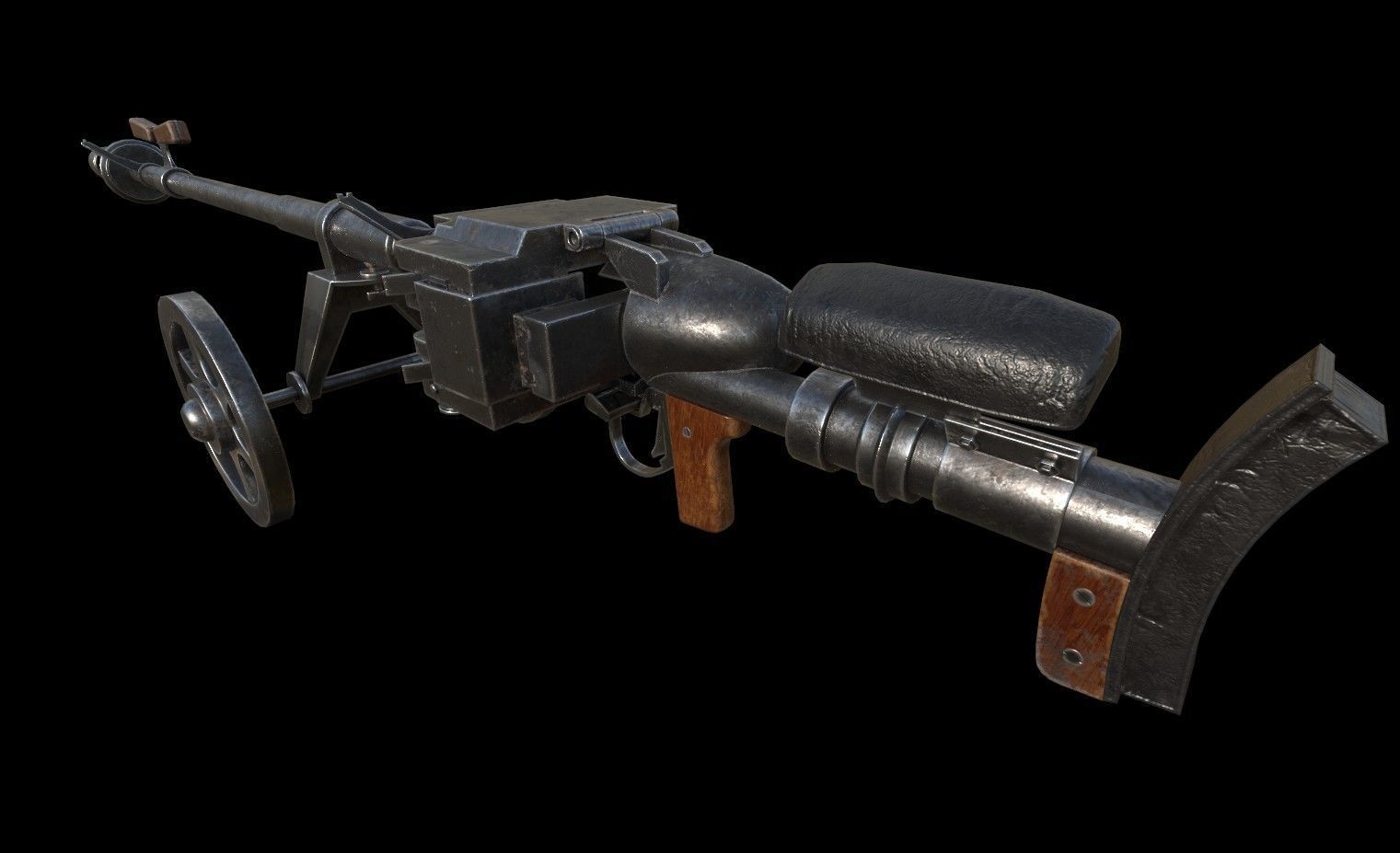 3D model Anti-tank rifle RES VR / AR / low-poly | CGTrader