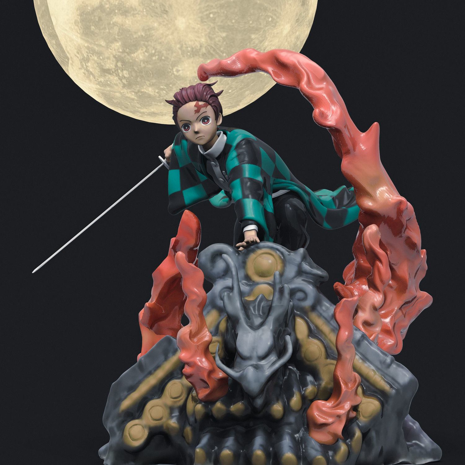 Kamado Tanjiro 3D Printable 3D model 3D printable | CGTrader