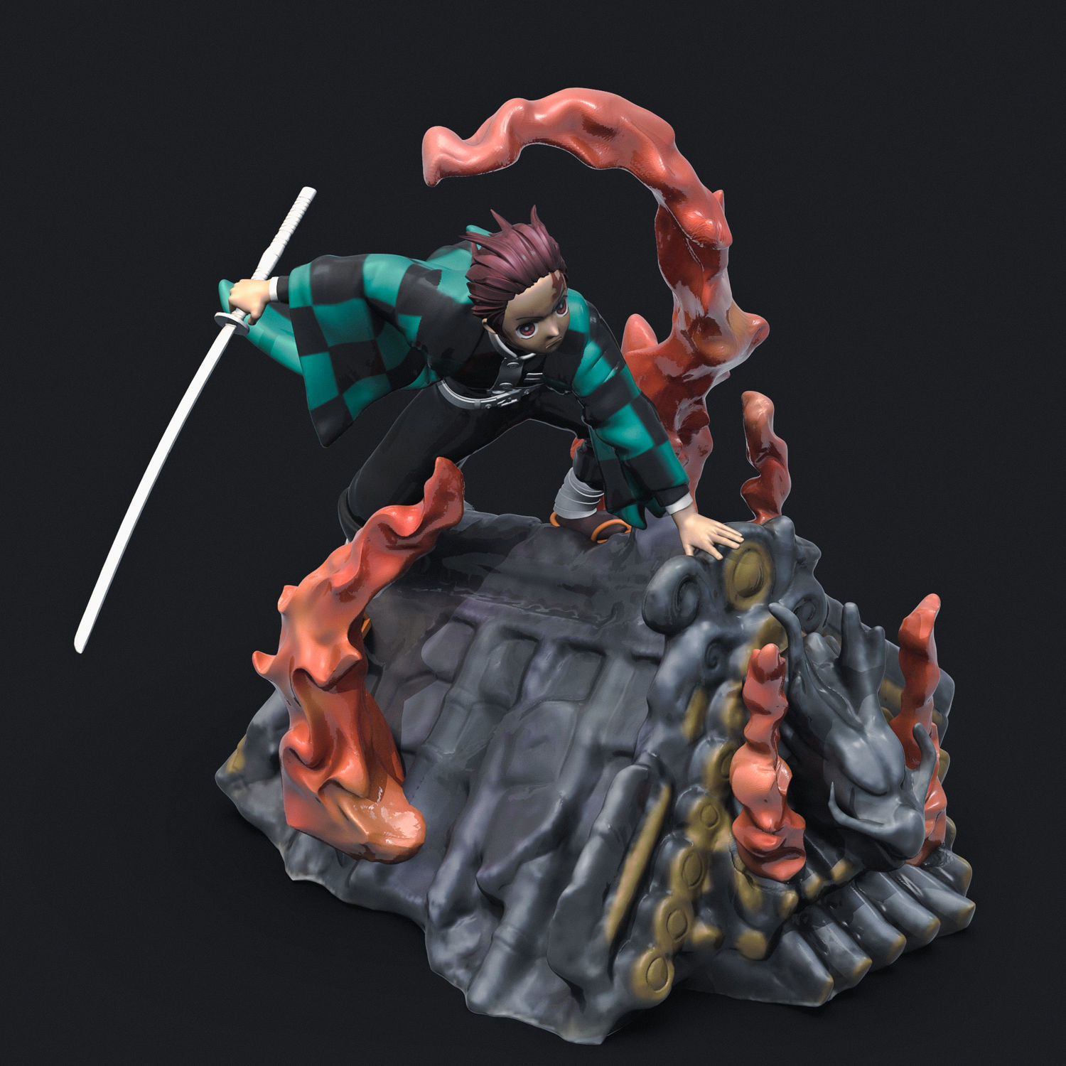 Kamado Tanjiro 3D Printable 3D model 3D printable | CGTrader