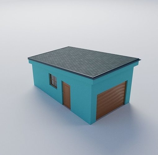 Garage 3D model | CGTrader