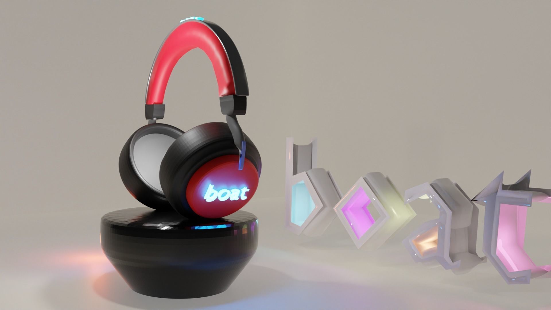 headphone boat 3D model | CGTrader