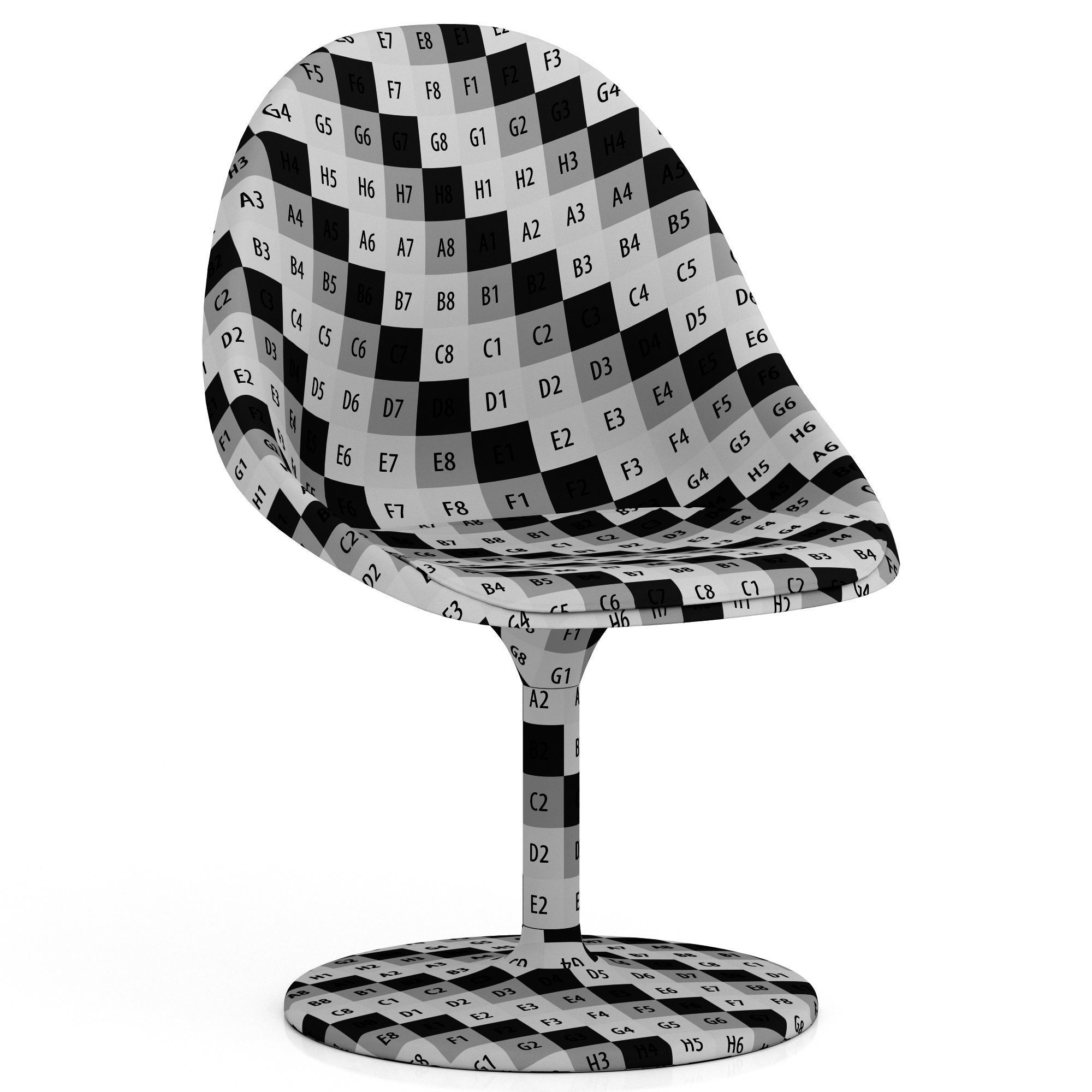 Ikea BALTSAR swivel chair 3D model | CGTrader