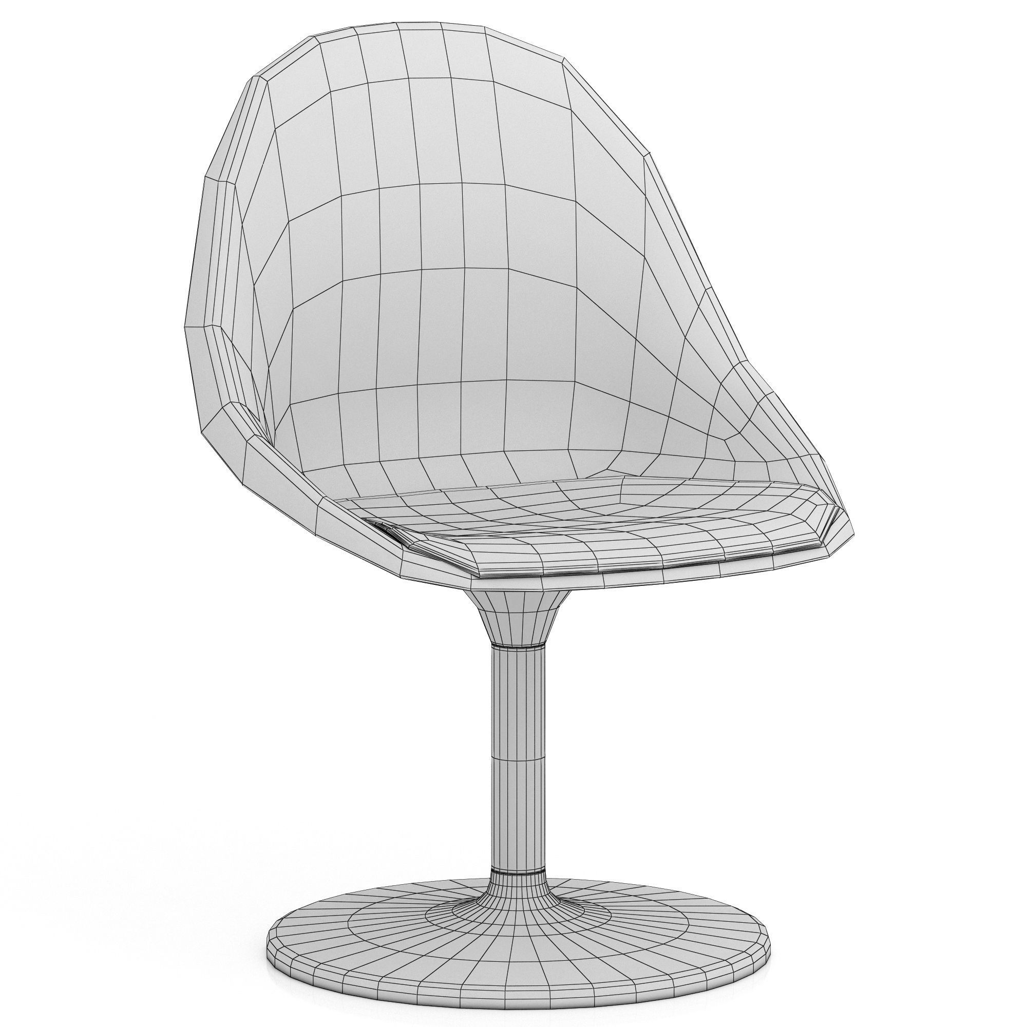 Ikea BALTSAR swivel chair 3D model | CGTrader