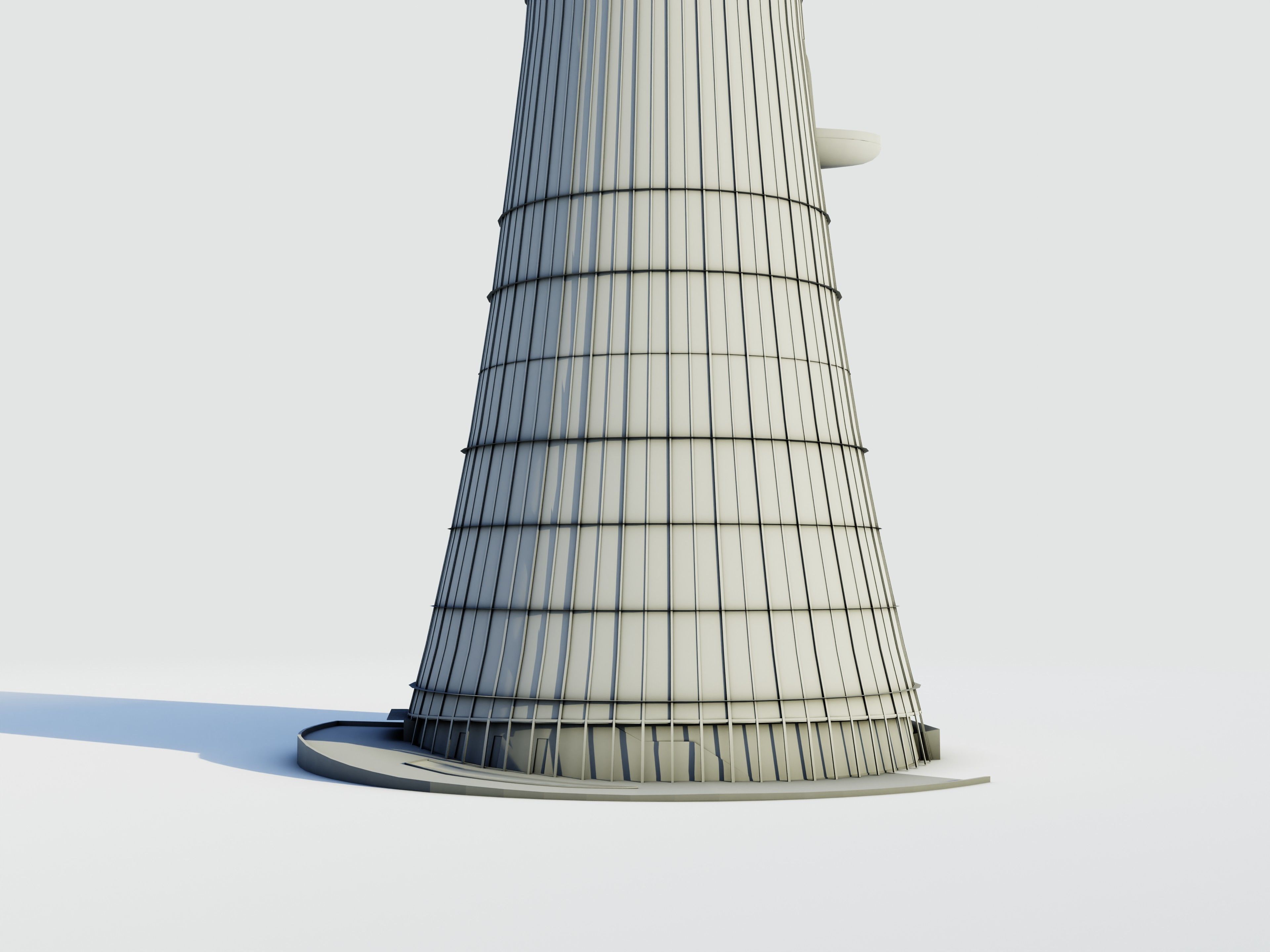 3D model Aspire tower Qatar doha VR / AR / low-poly | CGTrader