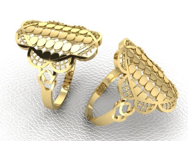 PACK OF 12 PLAIN RINGS 3D model 3D printable | CGTrader