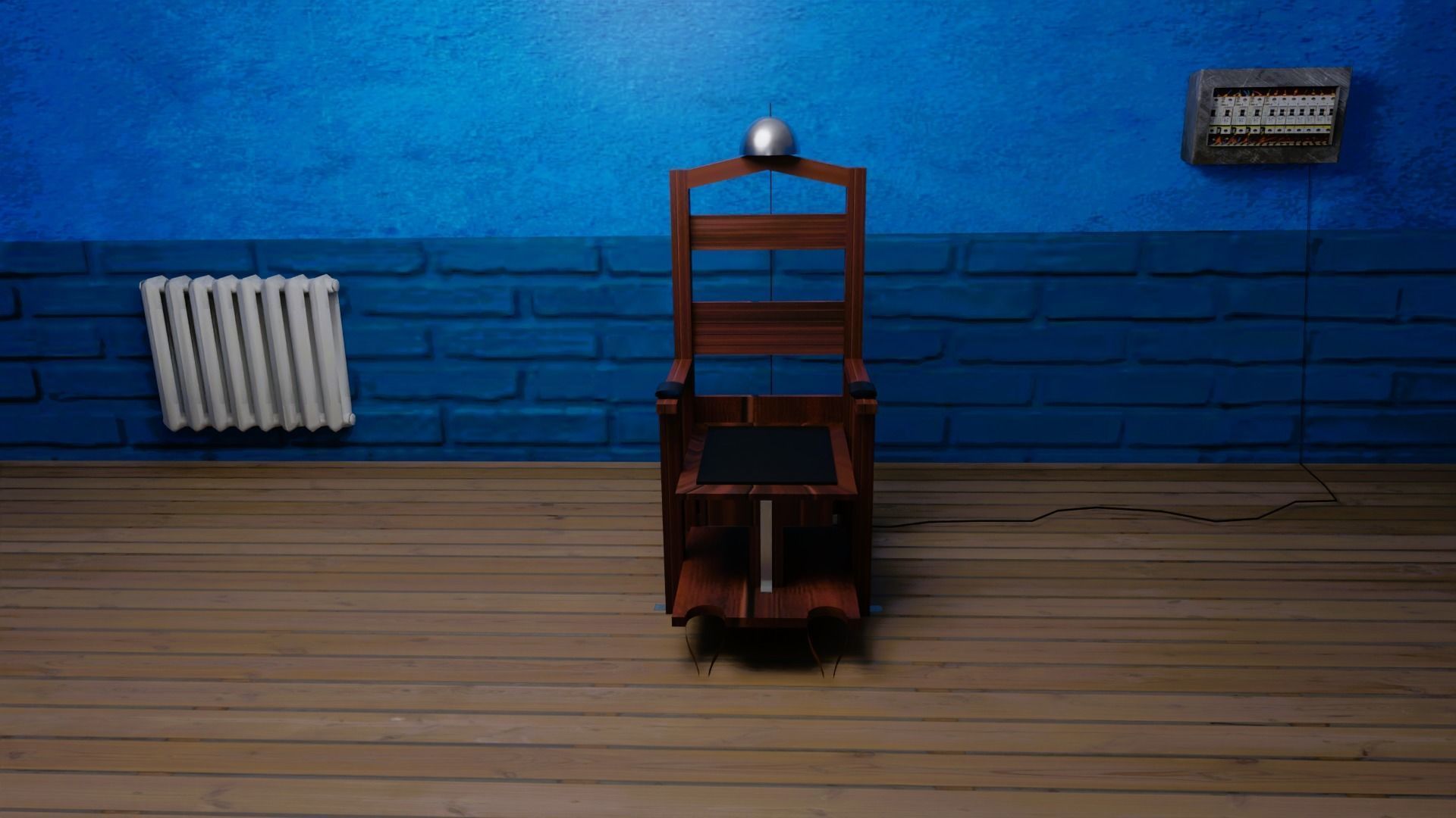 3D model Execution Chamber VR / AR / low-poly | CGTrader