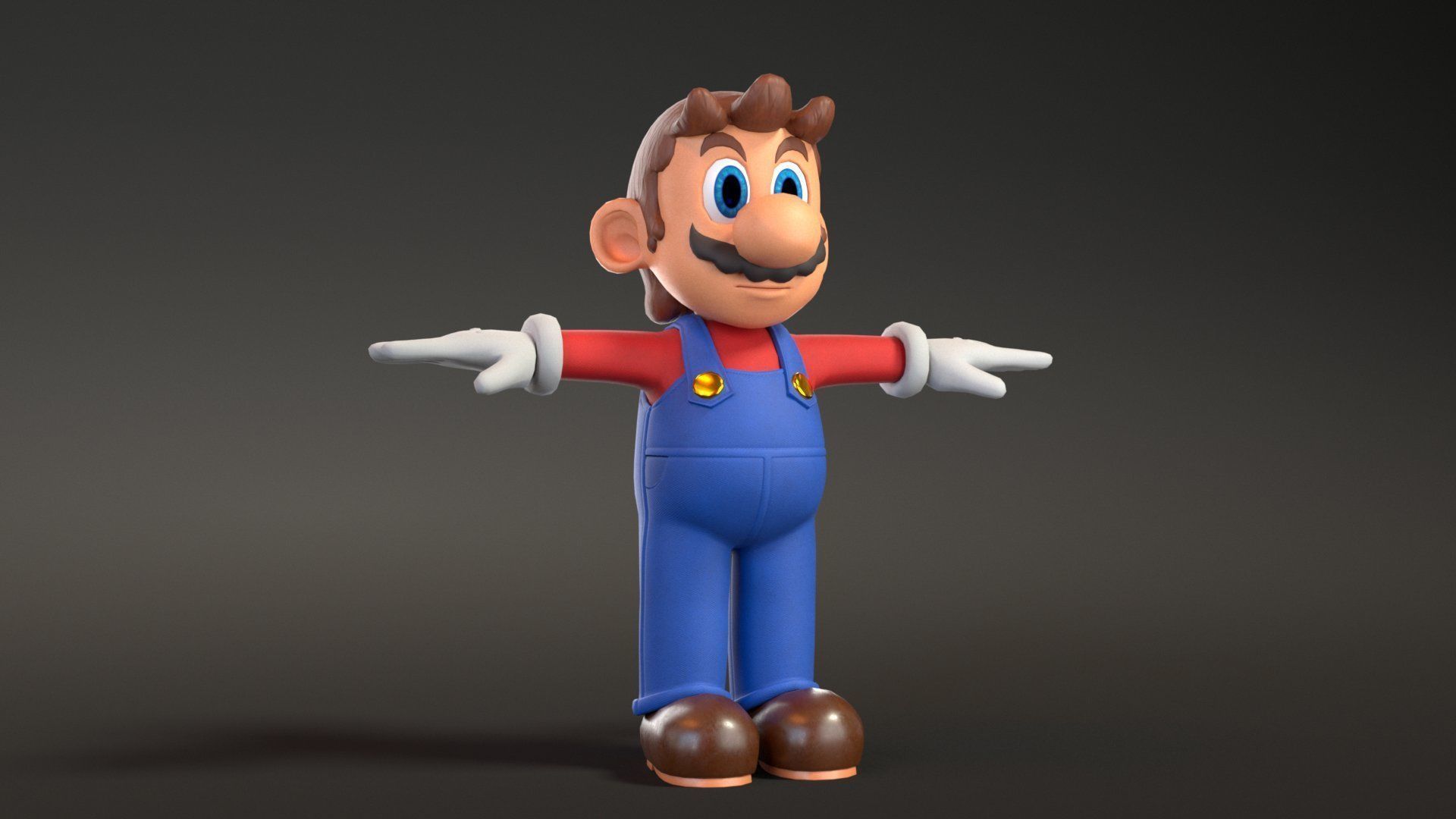 3D model Super Mario VR / AR / low-poly | CGTrader