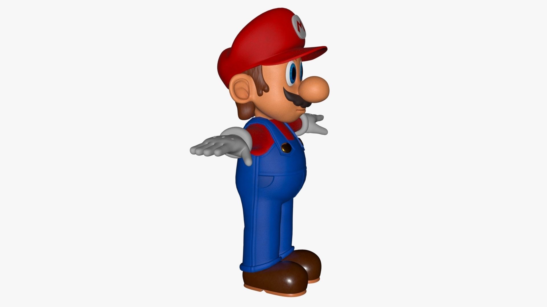 3D model Super Mario VR / AR / low-poly | CGTrader
