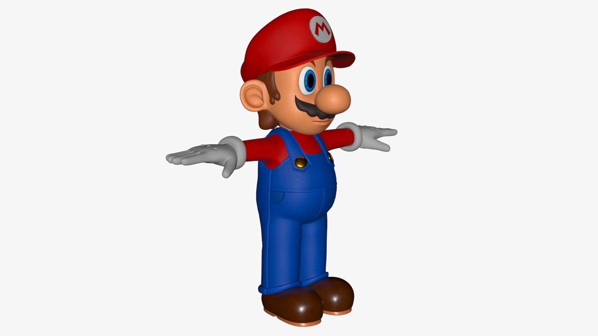 3D model Super Mario VR / AR / low-poly | CGTrader