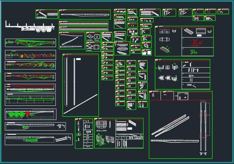 FLATBED trailer 3D model | CGTrader